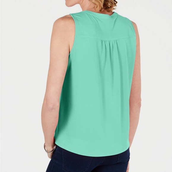 Charter Club | Tops | Charter Club Pintucked Sleeveless Blouse | Poshmark